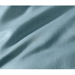 Tchibo - Baumwollsatin-Bettw&auml;sche - blau
