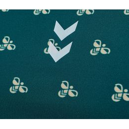 Hummel&reg; Damen-Sport-BH - Damen - Gr. XS - dunkelgr&uuml;n/print