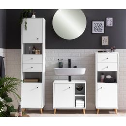 Tchibo - Waschbeckenunterschrank &raquo;Bjarne&laquo; - 60x33x59,5cm - braun -
