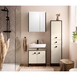 Tchibo - Spiegelschrank &raquo;Edda&laquo; - 63,5x17,5x72,5cm - schwarz -