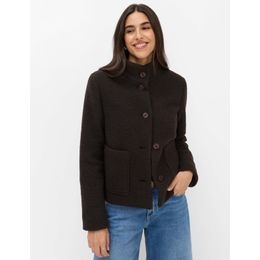 Brax Damen Jacke Style POLLY brunette, dunkelbraun, Gr. 46