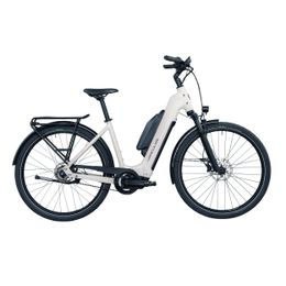 Hercules Tessano HD I-F5 Panasonic GX Ultimate Pro 1040Wh 180kg Freilauf - 61 cm - E-Bike Trekking - pearlwhite-glossy