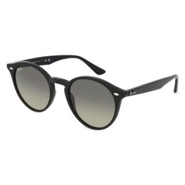 Ray-Ban RB2180 | Unisex-Sonnenbrille | Fassung: Vollrand, Rund, Propionat, Schwarz | Glasfarbe: Grau
