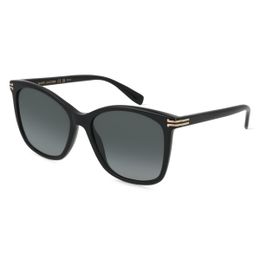 Marc Jacobs MJ 1106/S | Damen-Sonnenbrille | Fassung: Vollrand, Cat Eye, Acetat, Schwarz | Glasfarbe: Grau