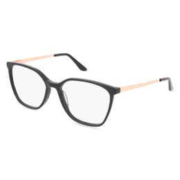 Fielmann ABC 097 FLEX FA JESSICA Brille Damen | Fassung: Vollrand, Butterfly, Schwarz Rosegold