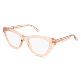 Fielmann BD 605 FA ELLA II Brille Damen | Fassung: Vollrand, Butterfly, Pink Transparent