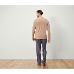 Tchibo - Pyjama mit Modal - Herren - Gr. S - dunkelblau/print