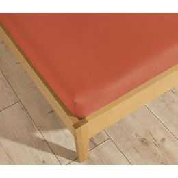 Tchibo - Sch&ouml;ner WOHNEN-Kollektion Spannbettlaken - koralle