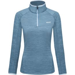 Regatta Yonder II Damen Fleecepullover blau 50 - Damenshirts, -blusen & -pullover