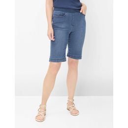 Raphaela by Brax Damen Bermuda Style PAMINA BERMUDA STONED SLIGHTLY USED, denim blau, Gr. 42