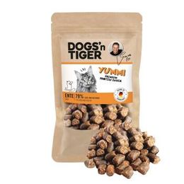 Dogs'n Tiger Dogs&acute;n Tiger Adult Katzen Snacks, Yummi, Ente 20x50 g