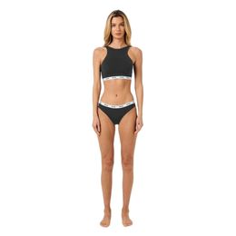 Lonsdale - Sport-BH f&uuml;r Damen, Baumwolle (Schwarz)