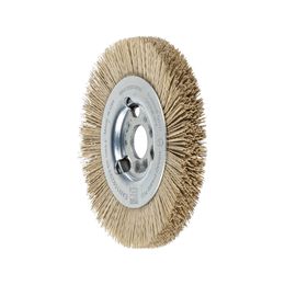 Pferd TOOLS Rundb&uuml;rste schmal ungezopft RBU &Oslash; 100x12x16 mm Bohrung DIAMANT-Filament-&Oslash; 0,35 mm Korn 600 (43317017)