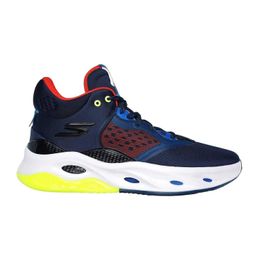 Skechers - Skater-Schuhe f&uuml;r Herren, Netzmaterial (Marine/Bunt)