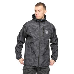 CrossHatch - "Janscore" Kapuzenjacke f&uuml;r Herren, Polyester (Schwarz)
