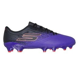 Skechers - Fu&szlig;ballschuhe mit festem Boden f&uuml;r Herren/Damen Unisex (Violett/Schwarz)