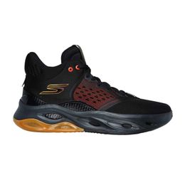 Skechers - Skater-Schuhe f&uuml;r Herren, Netzmaterial (Schwarz)