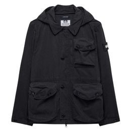 Weekend Offender - "Harporcrate" Kapuzenjacke f&uuml;r Herren (Schwarz)