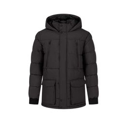 MINOTI - Parka f&uuml;r Herren, Wattiert, Wasserfest, Anliegende Passform (Holzkohle)