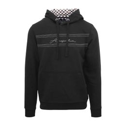 Aquascutum - Kapuzenpullover f&uuml;r Herren, Regul&auml;r (Schwarz)