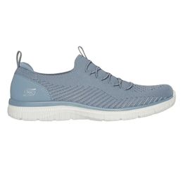 Skechers - "Virtue" Sneaker f&uuml;r Damen, Jerseyware, Zum Anschl&uuml;pfen (Blau)