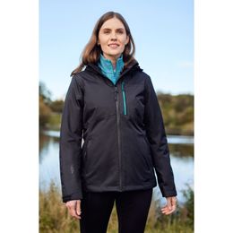 Mountain Warehouse - "Rainforest II Extreme" Jacke, wasserfest f&uuml;r Damen (Pechschwarz)