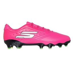 Skechers - Fu&szlig;ballschuhe mit festem Boden f&uuml;r Herren/Damen Unisex (Pink/Schwarz)