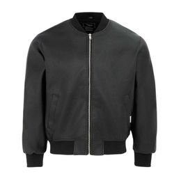 Firetrap - Bomberjacke f&uuml;r Herren, PU (Schwarz)