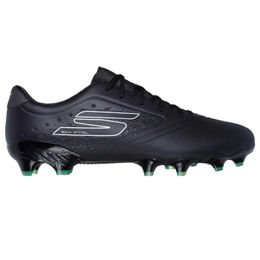 Skechers - Fu&szlig;ballschuhe mit festem Boden f&uuml;r Herren/Damen Unisex (Schwarz/Silber)