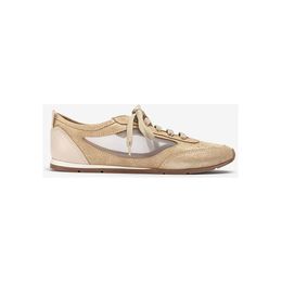 Unisa Leder-Sneakers in Beige - 66% | Gr&ouml;&szlig;e 38 | Damen-sneakers