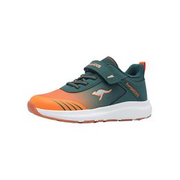 Kangaroos Sneakers "KB-Rida EV" in Gr&uuml;n/ Orange - 37% | Gr&ouml;&szlig;e 40 | Kindersneakers