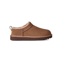 UGG Australia UGG Leder-Hausschuhe "Classic Micro" in Hellbraun - 24% | Gr&ouml;&szlig;e 40 | Damen-pantoletten