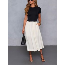 LA Angels Kleid in Schwarz/ Creme - 67% | Gr&ouml;&szlig;e L | Damen-kleider