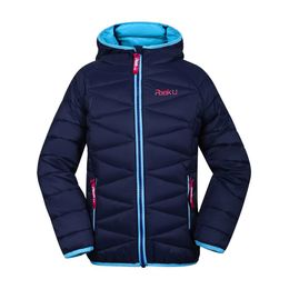 Peek U Ganzjahres-Steppjacke "Oceana" in Dunkelblau/ Hellblau - 36% | Gr&ouml;&szlig;e 92 | Kinderjacken