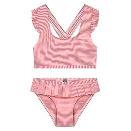 Color Kids Bikini in Rosa/ Wei&szlig; - 46% | Gr&ouml;&szlig;e 152 | Kinder-bademode