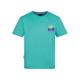Trollkids Shirt "Gryllefjord" in T&uuml;rkis - 14% | Gr&ouml;&szlig;e 152 | Kinder-oberteile