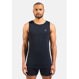 Odlo Funktionsunterhemd "Merino 160" in Schwarz - 25% | Gr&ouml;&szlig;e S | Herren-sportunterwaesche