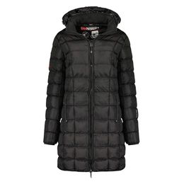 Geographical Norway Steppmantel "Babette" in Schwarz - 73% | Gr&ouml;&szlig;e M | Damenjacken