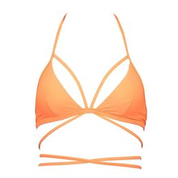 Lascana Bikini-Oberteil in Orange - 40% | Gr&ouml;&szlig;e 38C/D-Cup | Damen-bademode