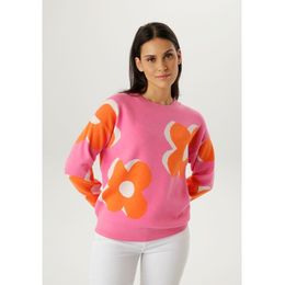 Aniston Pullover in Pink/ Orange - 81% | Gr&ouml;&szlig;e 36 | Damen-pullover-cardigans
