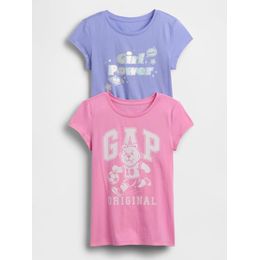 GAP 2er-Set: Shirts in Hellblau/ Rosa - 43% | Gr&ouml;&szlig;e 152/158 | Kinder-oberteile