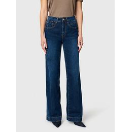 MAC Jeans "Rich Palazzo" - Wide fit - in Dunkelblau - 48% | Gr&ouml;&szlig;e W42/L32 | Damenjeans