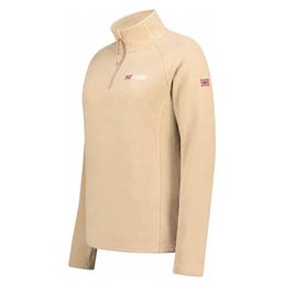 Geographical Norway Fleecepullover in Beige - 69% | Gr&ouml;&szlig;e XL | Damenpullover