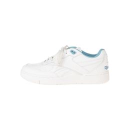 Reebok Leder-Sneakers "BB 4000 II" in Wei&szlig;/ Hellblau - 52% | Gr&ouml;&szlig;e 44,5 | Damen-sneakers