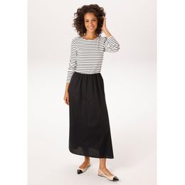 Aniston Kleid in Schwarz/ Wei&szlig; - 56% | Gr&ouml;&szlig;e 42 | Damen-kleider