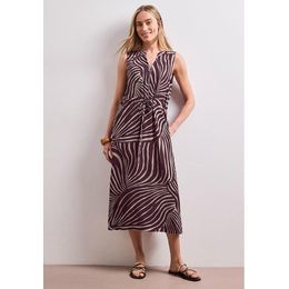 Street One Kleid in Bordeaux - 34% | Gr&ouml;&szlig;e 44 | Damen-kleider