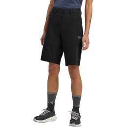 Jack Wolfskin Funktionsshorts in Schwarz - 21% | Gr&ouml;&szlig;e 36 | Damen-sporthosen
