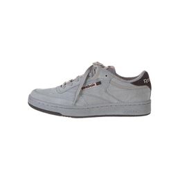 Reebok Leder-Sneakers "Club C Revenge" in Grau/ Schwarz - 50% | Gr&ouml;&szlig;e 37,5 | Damen-sneakers