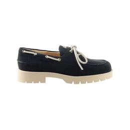 H&ouml;gl H&ouml;gl Leder-Mokassins "Timberly" in Dunkelblau - 57% | Gr&ouml;&szlig;e 39 | Damen-schuhe-halbschuhe