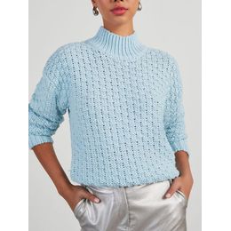 Milan Kiss Pullover in Hellblau - 67% | Gr&ouml;&szlig;e S | Damen-pullover-cardigans